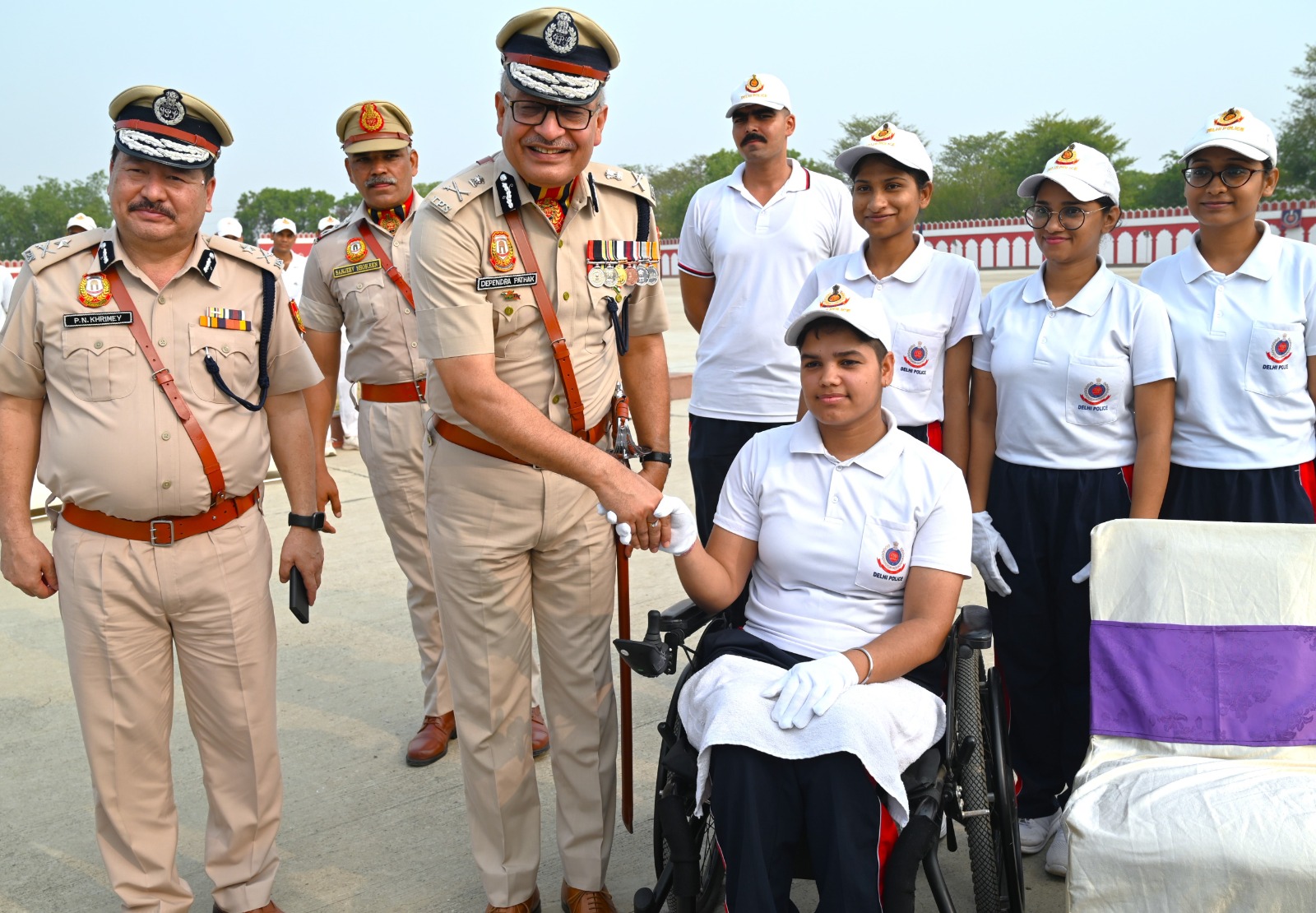 दिल्ली पुलिस के इतिहास में पहली बार 15 दिव्यांग हुए भर्ती - Jan Expresslive
